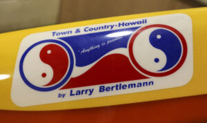 Larry Bertlemann shaped T&C twin-fin (mid 1970’s) – Surfboard Hoard