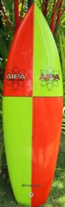Ben Aipa shaped twin-fin (early 1980’s) – Surfboard Hoard