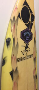 Ocean Pacific (Op) thruster shortboard (mid 1980’s) – Surfboard Hoard