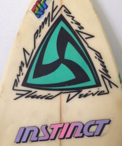 Fluid Drive 5’10 thruster (early-mid 1980’s) | All original – Surfboard ...