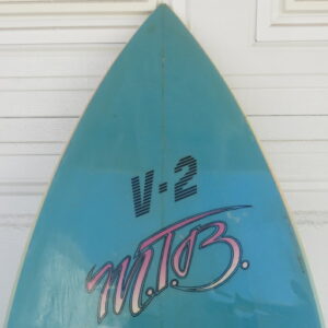 MTB V2 Channel Hull shortboard (mid 1980’s) – Surfboard Hoard