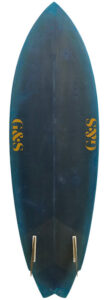 Gordon & Smith (G&S) twin fin by Hank Warner (late 1970’s) – Surfboard ...