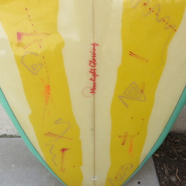 Sunset retro 2+1 shortboard by Ed Wright (1980’s) – Surfboard Hoard