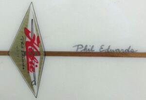 Phil Edwards model longboard (1995) – Surfboard Hoard