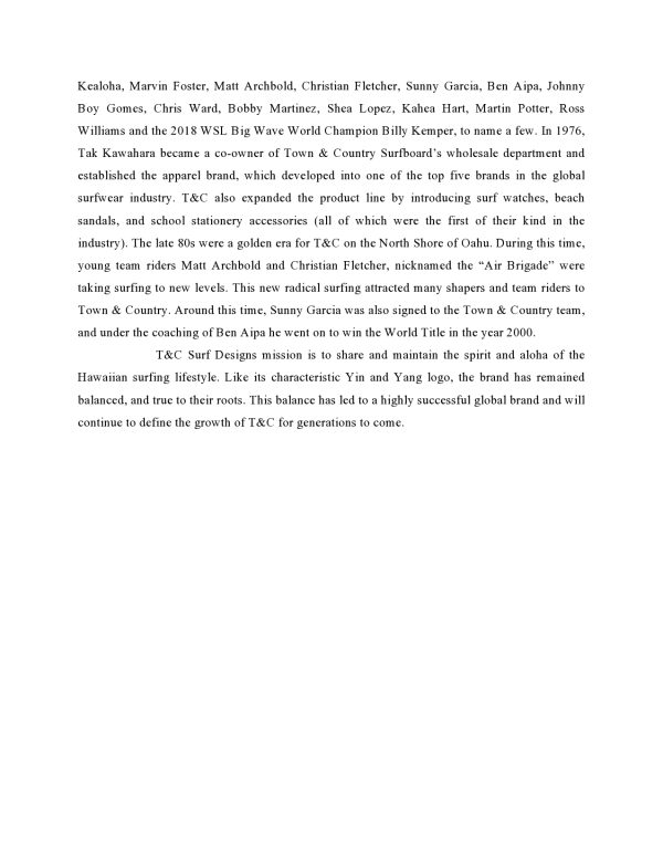 Town & Country (T&C) surfboard by Mark Loveridge (1983) – Vintage ...