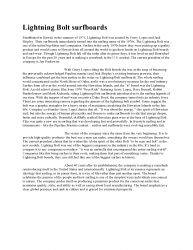 Gerry Lopez tiger striped surfboard (mid 1990’s) – Vintage surfboards ...