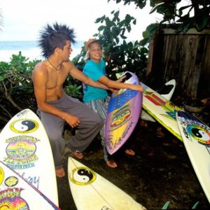 Christian Fletcher surfboard by Nev Hyman (1991) – Vintage surfboards ...