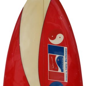 Town & Country (T&C) twin fin surfboard by Larry Bertlemann (mid 1970’s ...