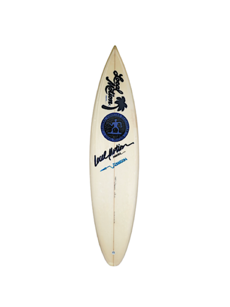 Local Motion surfboard by Pat Rawson (1980s) – Surfboard Hoard